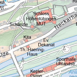 Stadtplan - Universitätsstadt Tübingen