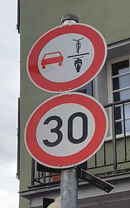 Verkehrszeichen und Regeln - Universitätsstadt Tübingen